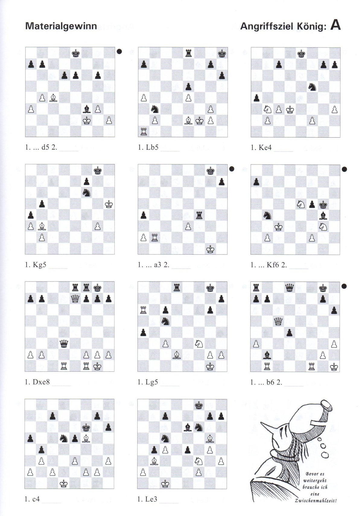 Materialgewinn 2 / 04.12.2023 / Lerninhalte 2023/2024 | AFG-Schach