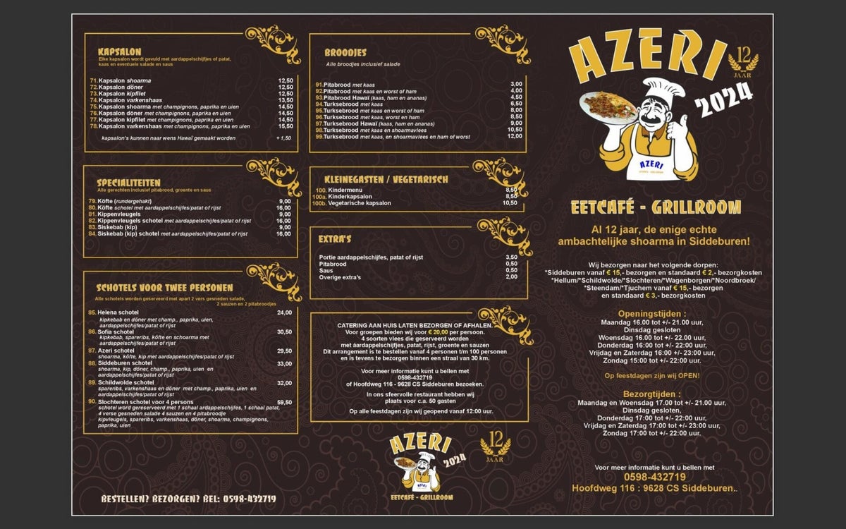 MENU | Azeri