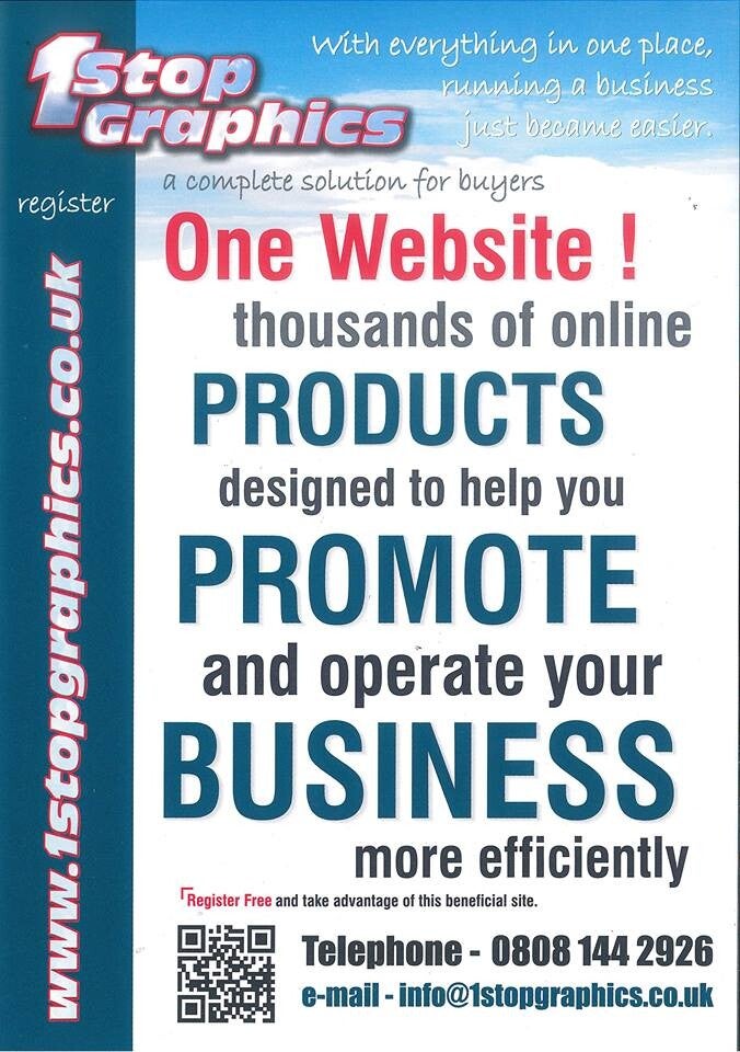 1 Stop Graphics your one stop sign and print solution 0808 144 2926