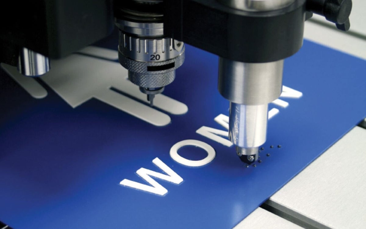 Standard tactile braille signage | 1 Stop Graphics
