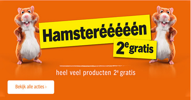 Albert Heijn - Hamsteren 2e gratis!