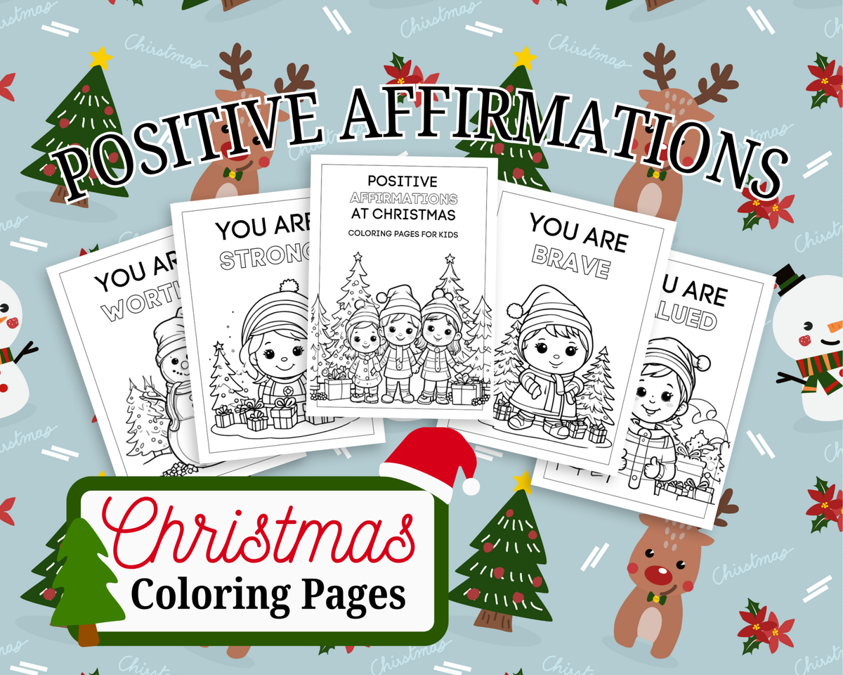 Boost Your Child's Self-Esteem with Positive Affirmation Christmas ...