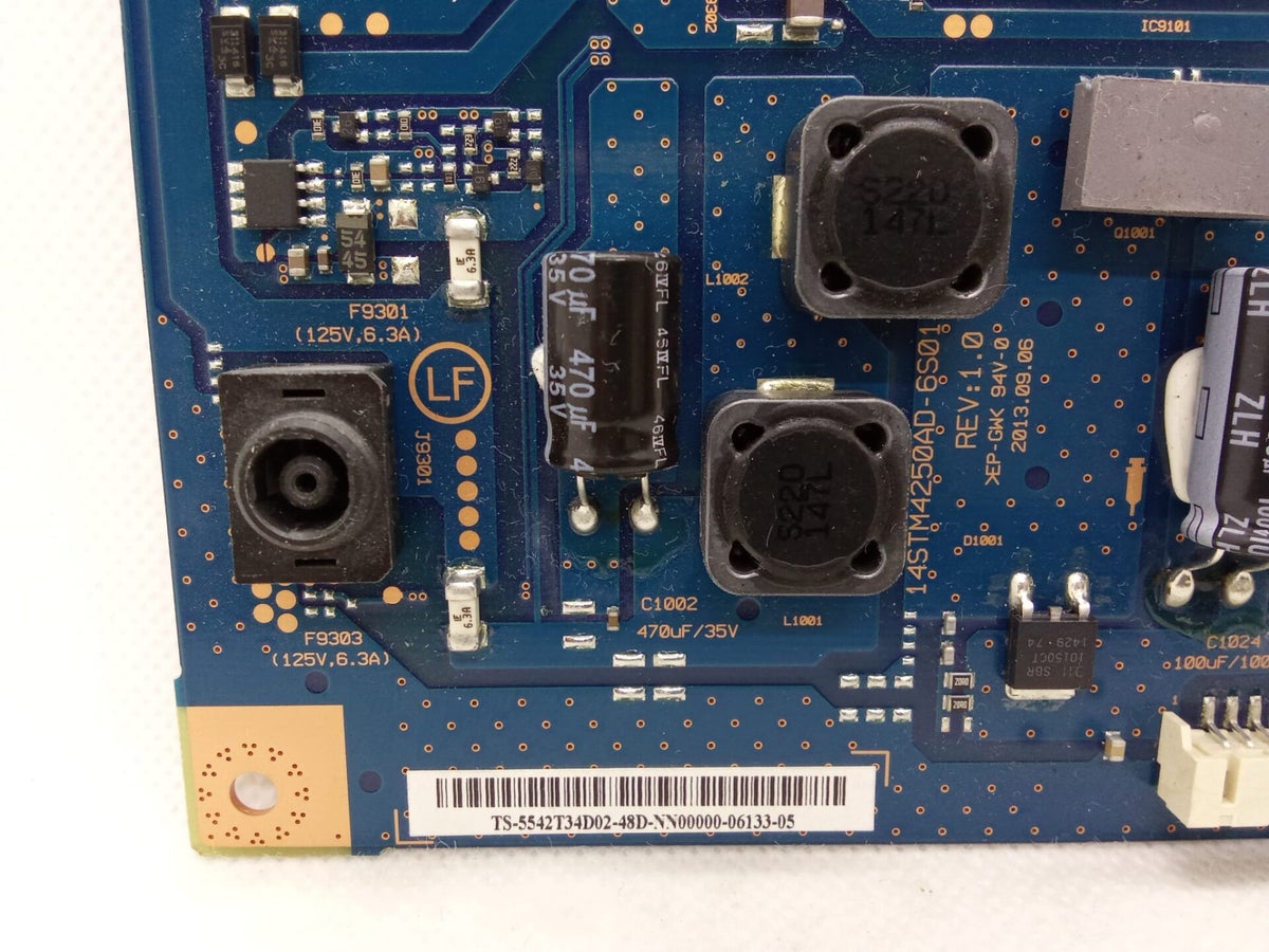 TS-5542T34D02 14STM4250AD-6S01 REV:1.0 KDL-42W706B KDL42W706B Sony