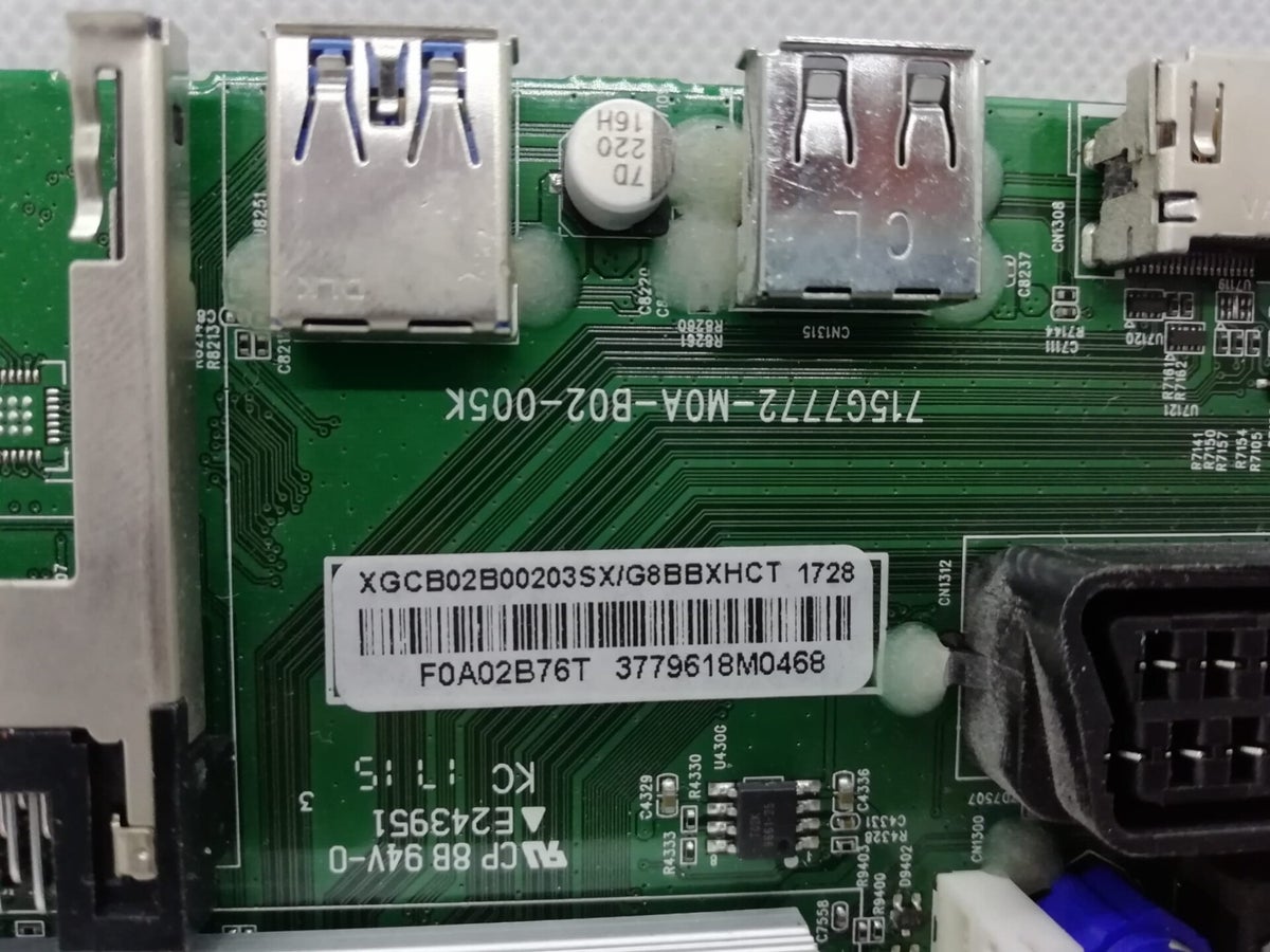 703TQHPL042 F0A02B76T 715G7772-M0A-B02-005K 55PUS7272/12 Philips