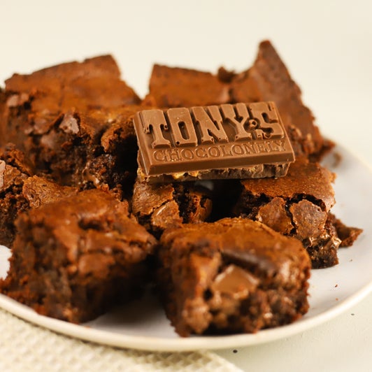 Tony chocolony brownies / Klein gebak | Wencke bakt