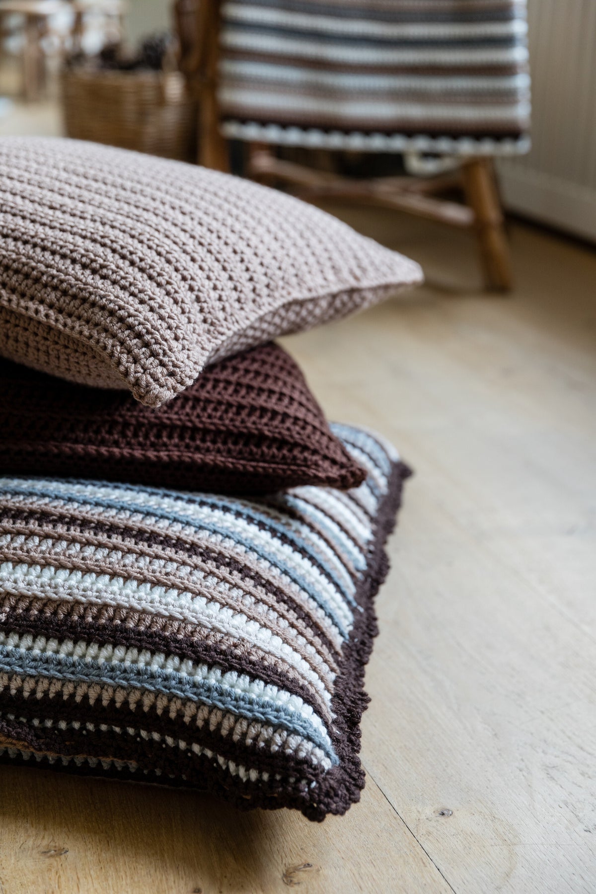 Haakpatroon basic kussens | Wendy's Home Collection