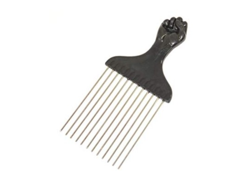 Metalen Afro Kam | CGhair