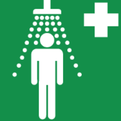 NOODDOUCHE PICTOGRAMMEN | GOEDKOOPSTE