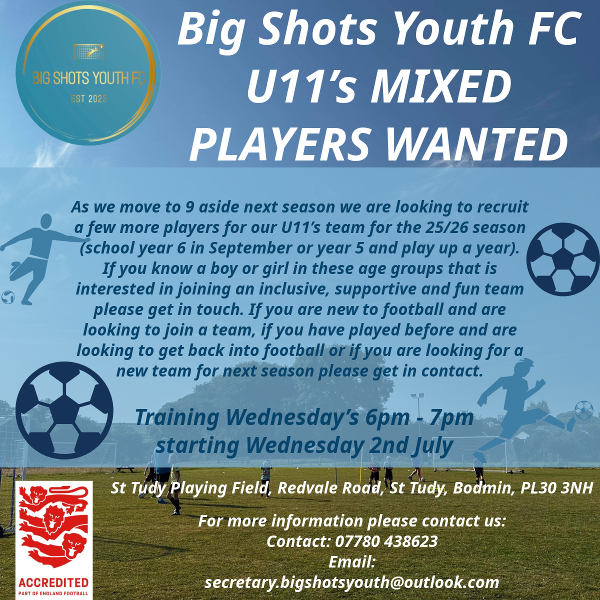 Big Shots Youth Development FC | bigshotsfootballschool