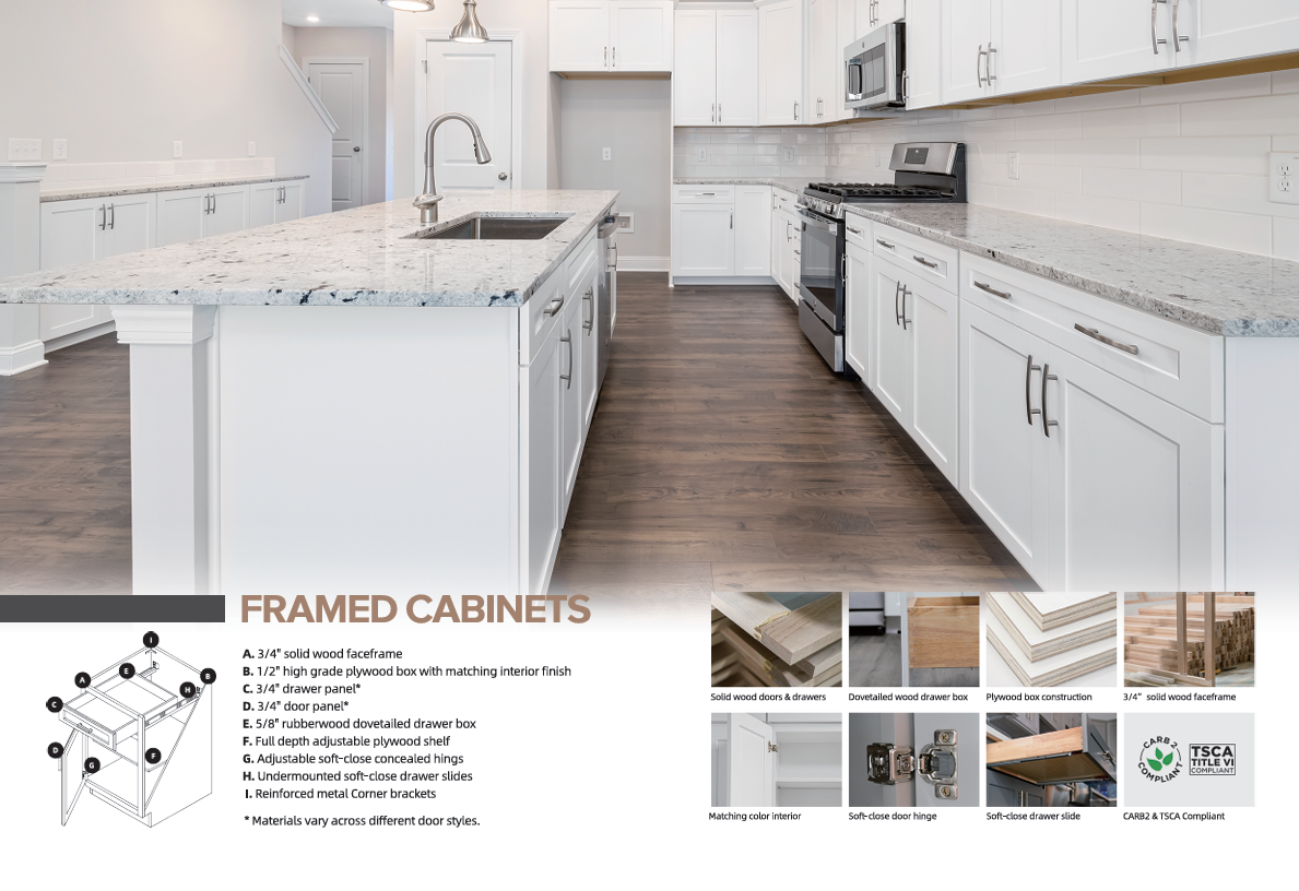 Face Frame Cabinets | Frameless Cabinets | Las Vegas Colored Cabinets ...