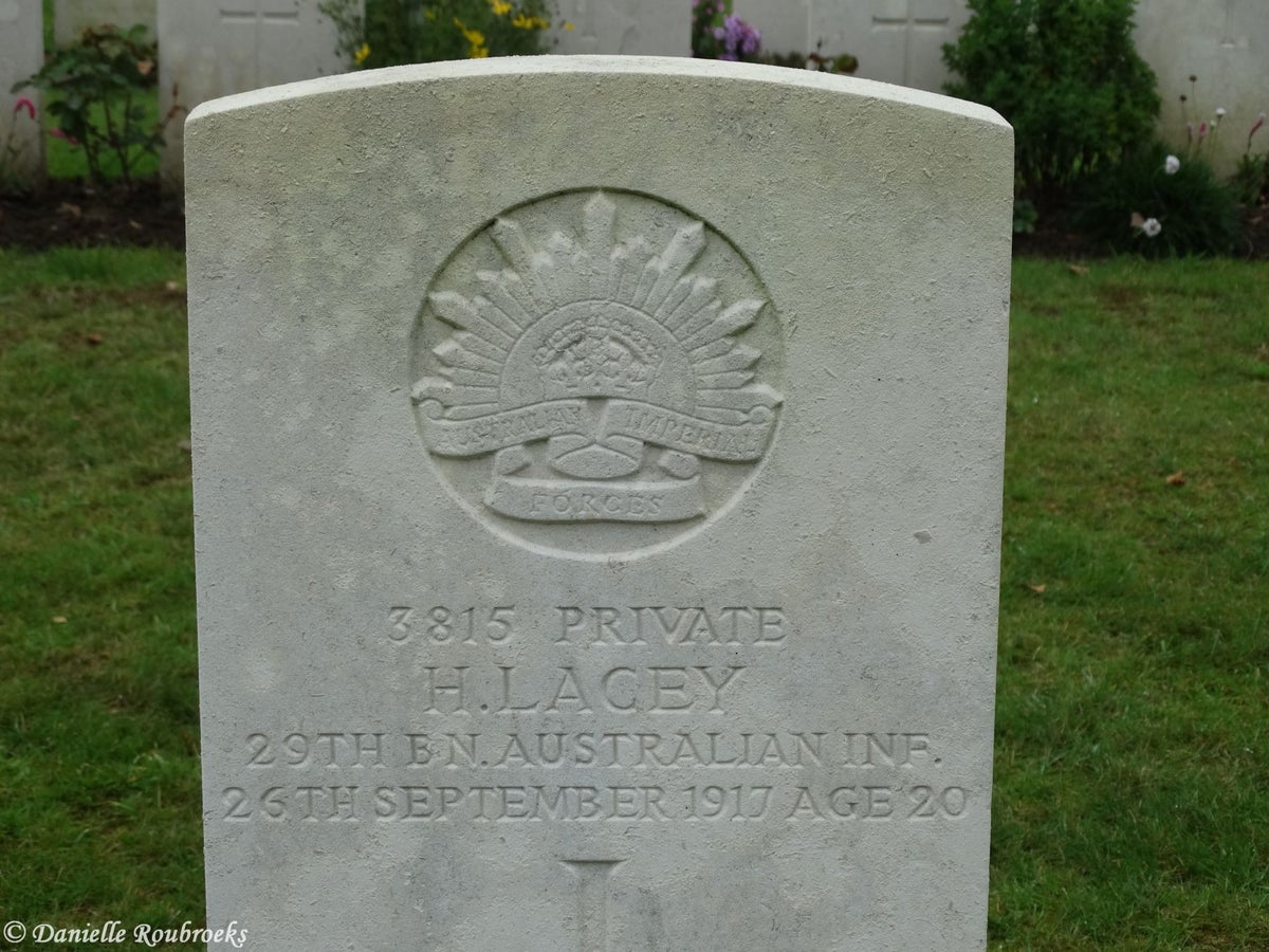 Pte Harry Lacey