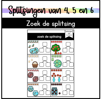 Rekenen | Groep 3 | Splitsen | Inspie Juffie
