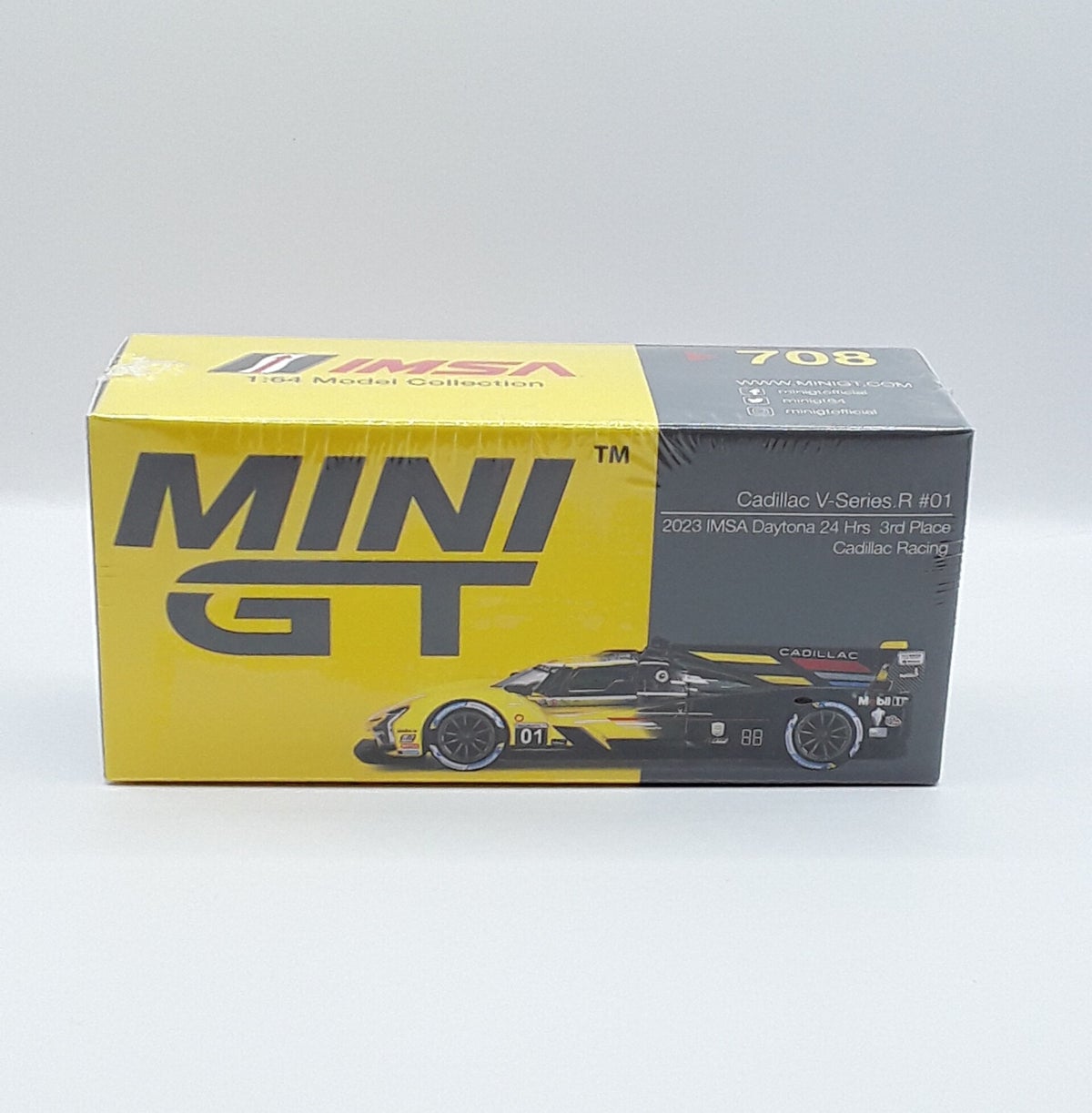 MINI GT 1/64 CADILLAC V-SERIES.R #01 CADILLAC RACING 2023 IMSA DAYTONA ...