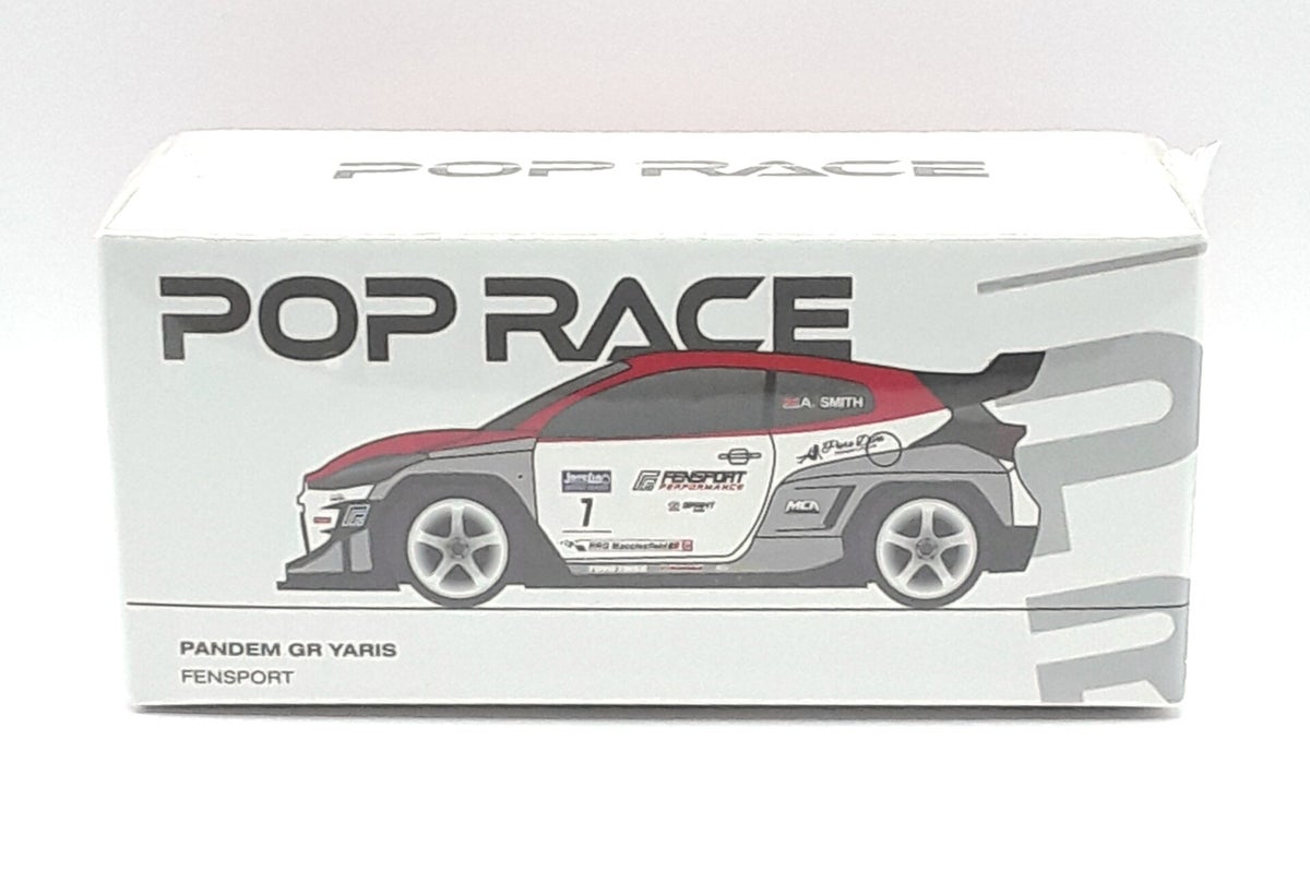 POP RACE 1/64 TOYOTA GR YARIS FENSPORT | www.minicarspecials.co.uk