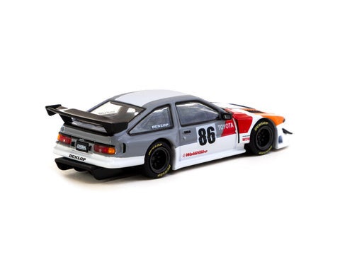 TARMAC WORKS 1/64 GLOBAL64 TOYOTA SPRINTER TRUENO AE86 WIDEBODY TRD JON ...