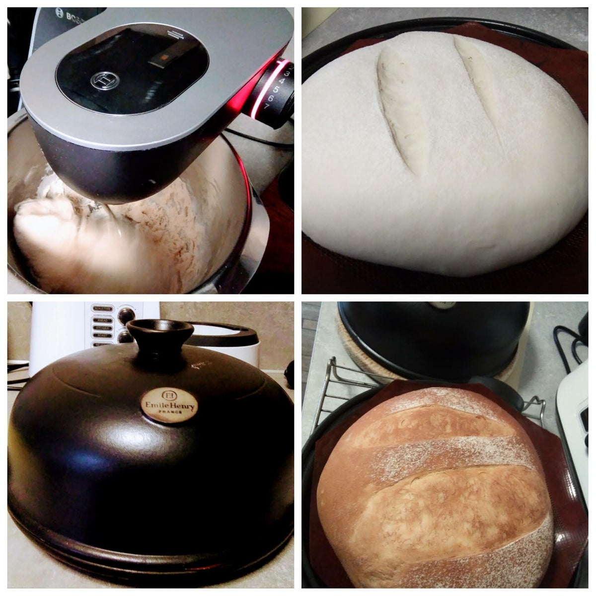 Rond brood Frans krokant / Brood | Appetijt
