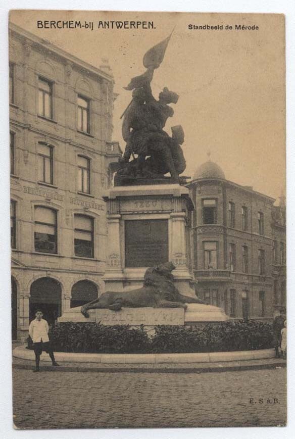 Inhuldiging Monument Fr. de Merode, dd 27.8.1905 / Bijdragen BERCHEM ...