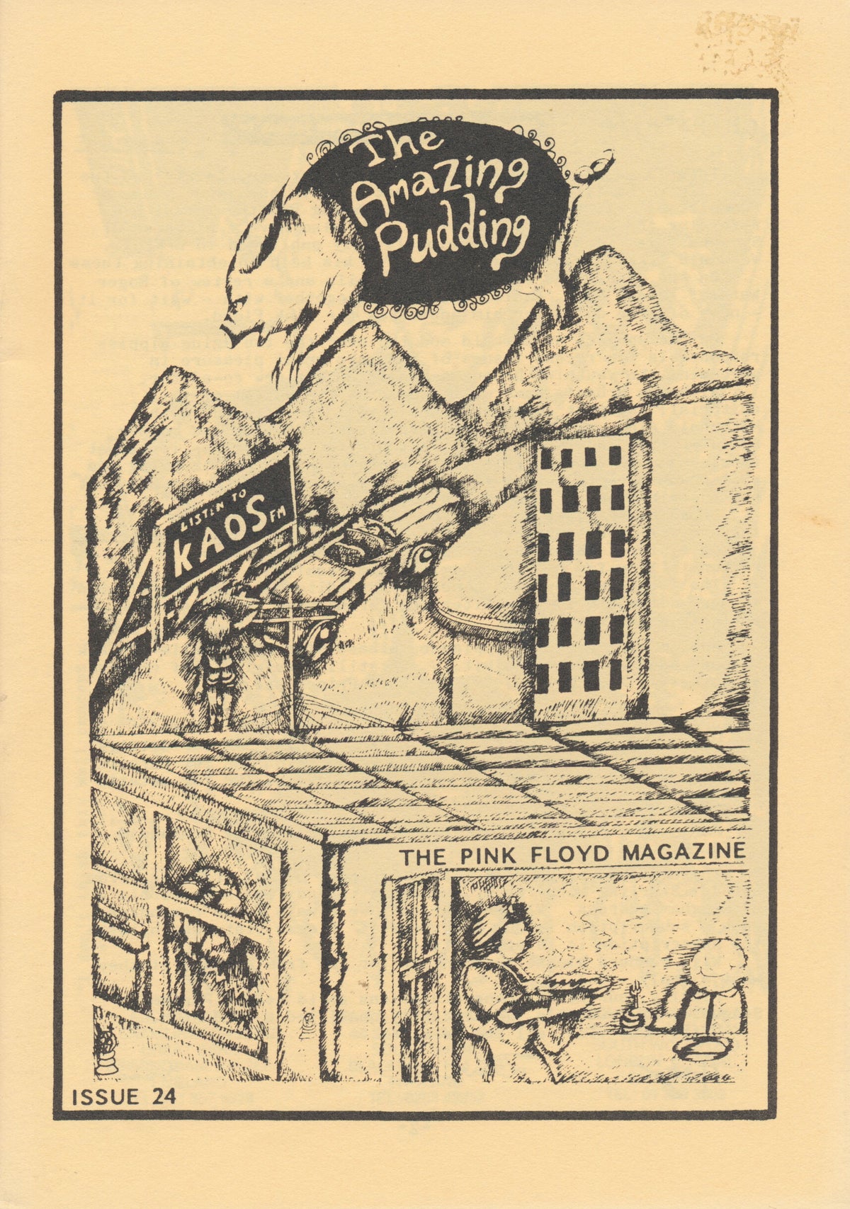 Pink Floyd - The Amazing Pudding - Issue 24, July 1987 [UK] - Magazine ...