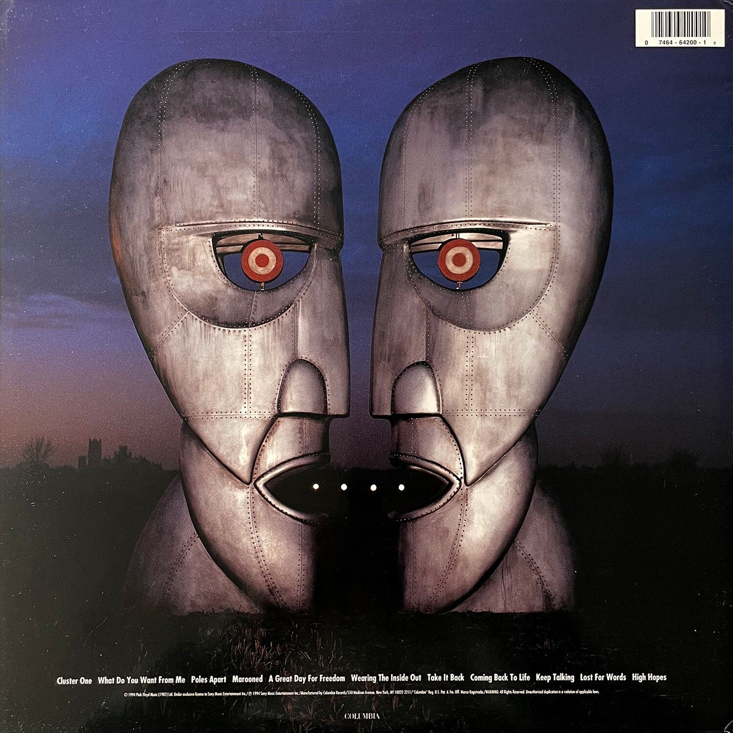 Pink Floyd The Division Bell Vinyl