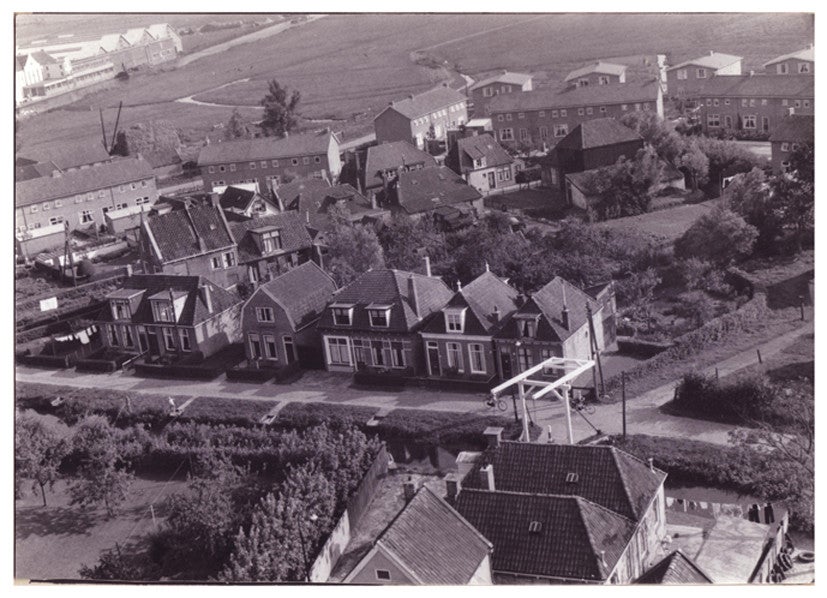Luchtfoto's Akkrum & Nes / L. tm. Z. / Strjitten/Wetters | Akkrum Ald ...