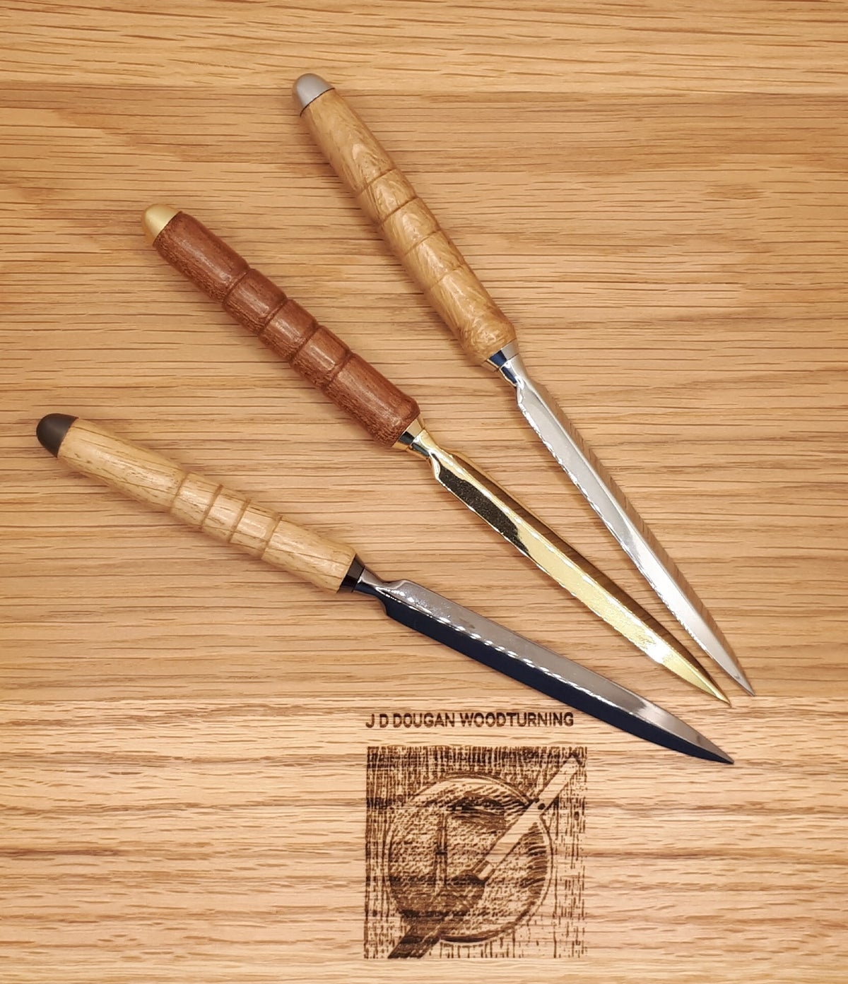 Wooden Letter Openers | J D Dougan Woodturning