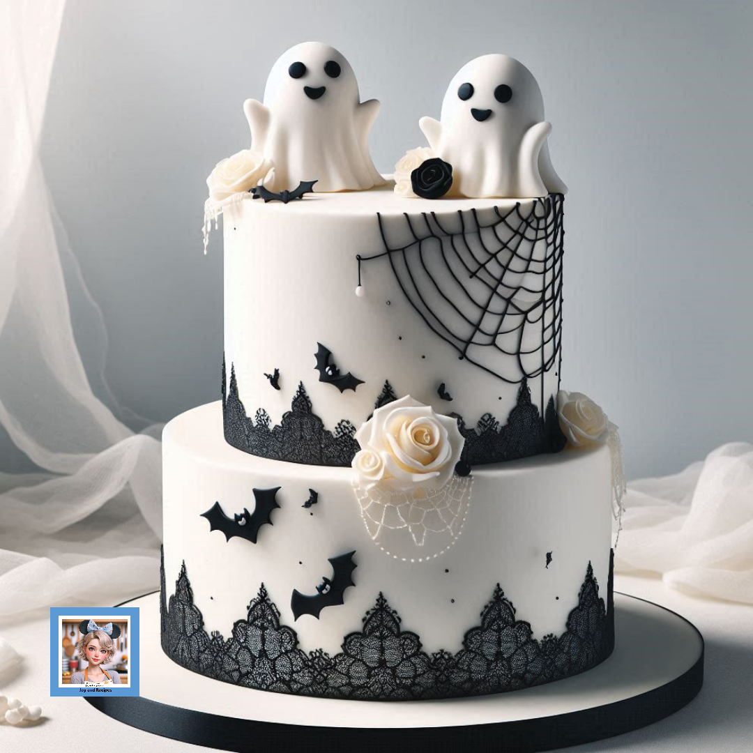 These Cute Ghost Wedding Cakes Are Perfect for a Halloween-Themed ...