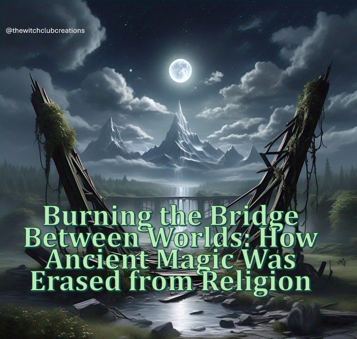 History of Witches - Burning the Bridge Between Worlds: How Ancient ...