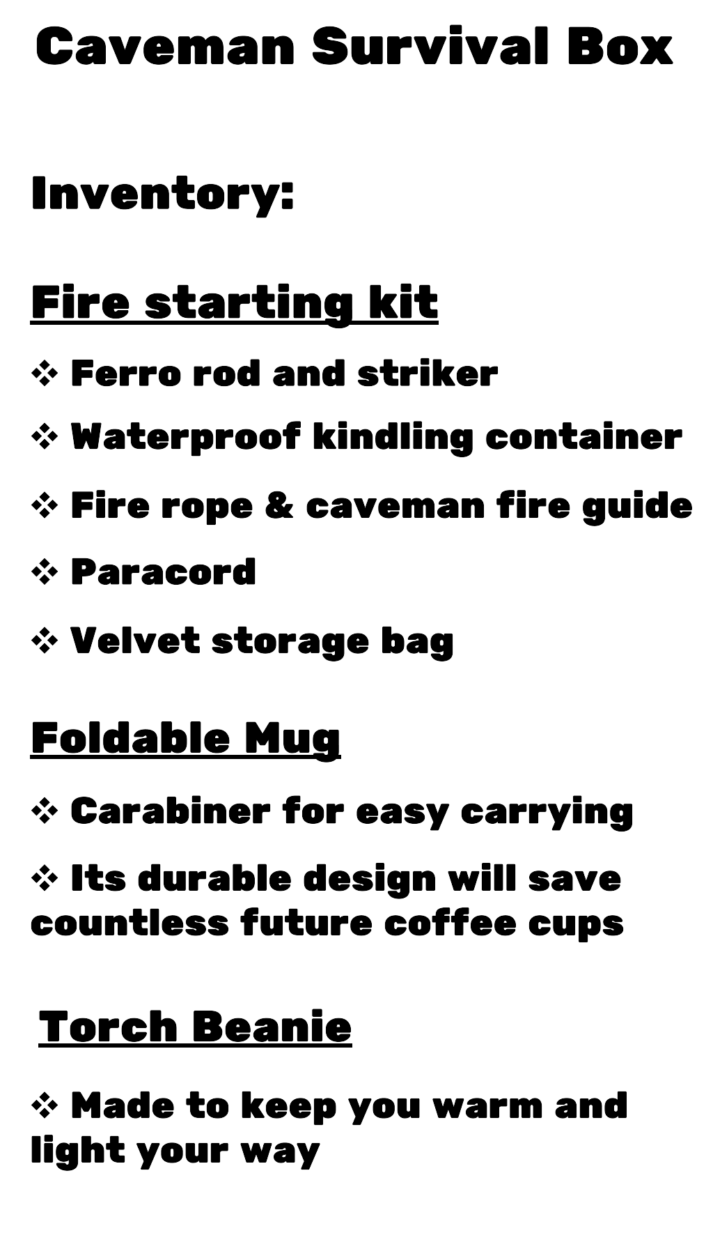 Caveman Boxes