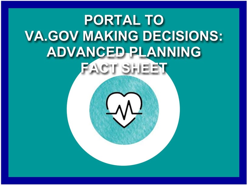 Advance Care Planning / Health Services / Veterans' Health ...