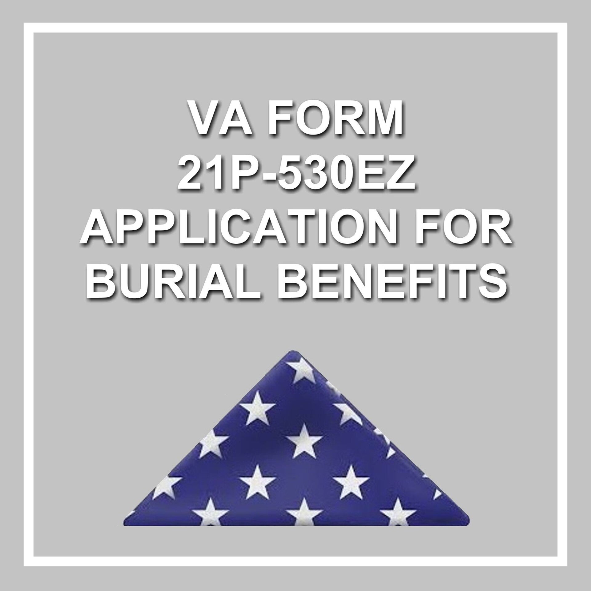 VA Form 21-P 530EZ Application For Burial Benefits / Burial & Casualty ...