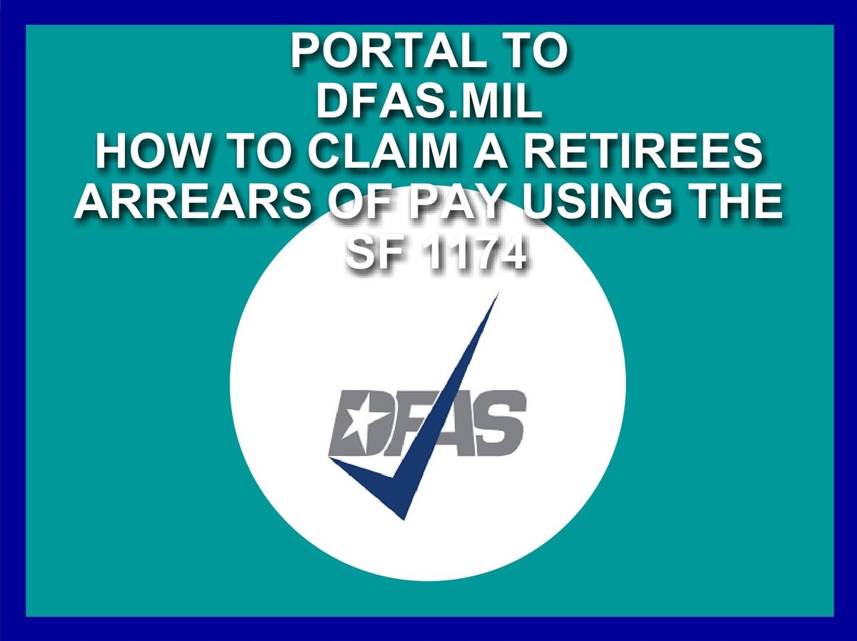 Spouses and Children of Recently Deceased Retirees- Arrears of Pay (AOP ...