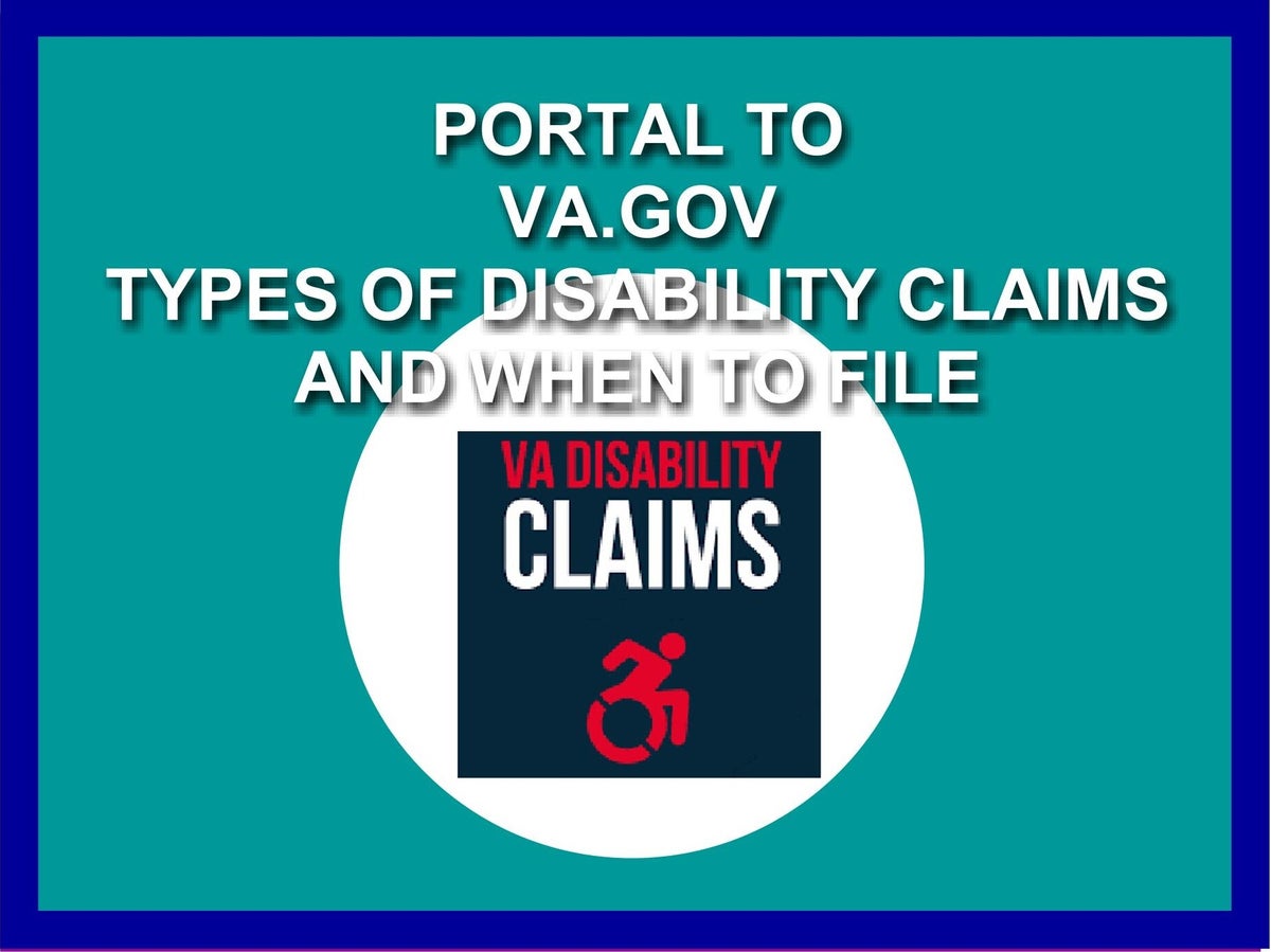 Types of Disability Claims / Veterans Benefits Administration (VBA ...
