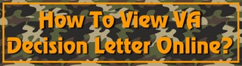 View VA Decision Letter Online / Compensation / Veterans Benefits ...