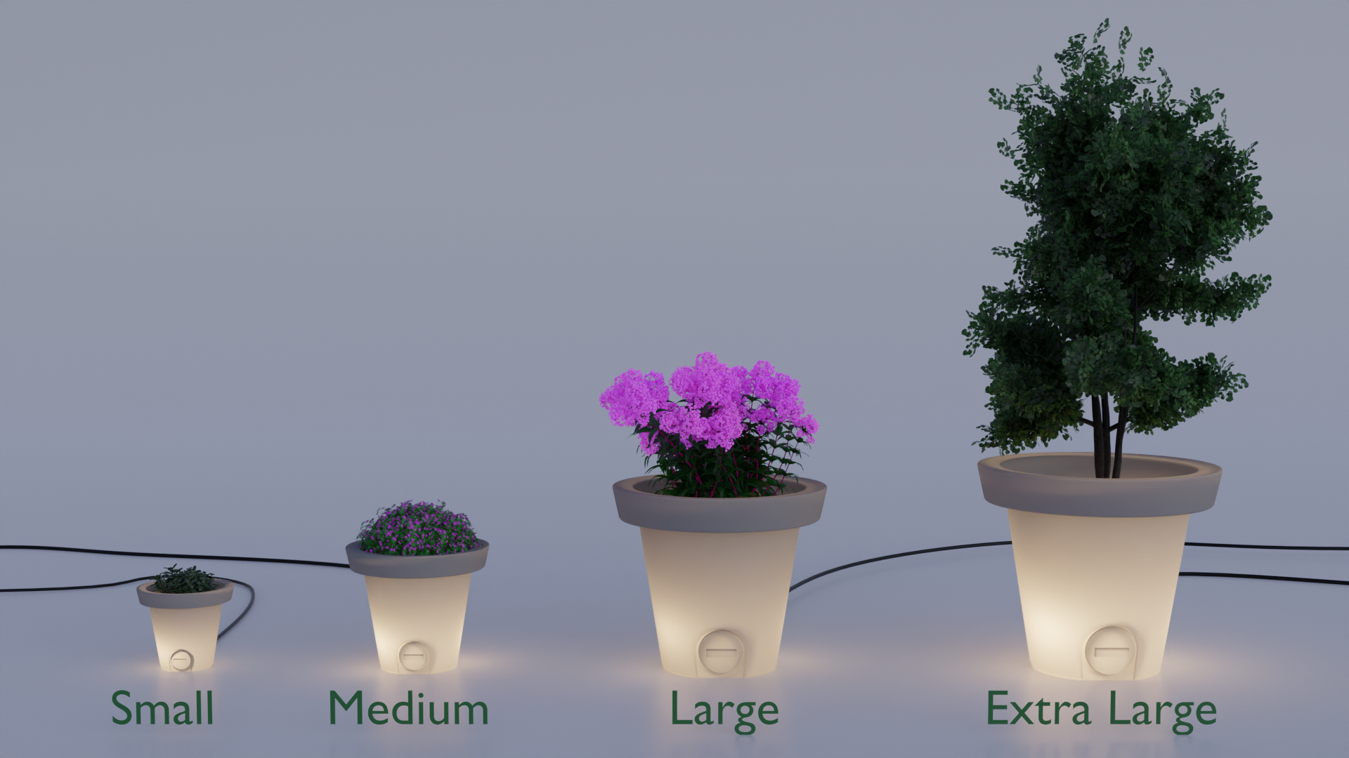 Bloom Pot Light | Grey | BloomHolland