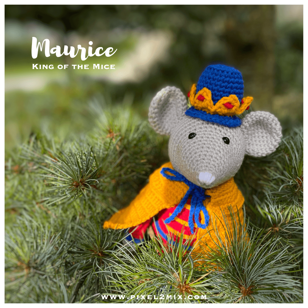 Maurice * The King of the Mice / Free Crochet Pattern Dutch Crazy About ...