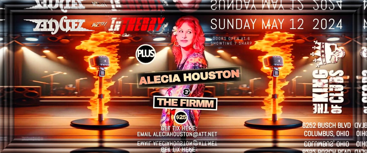 The King of Clubs welcomes Alecia Houston & The Firmm Sunday, May 12th ...