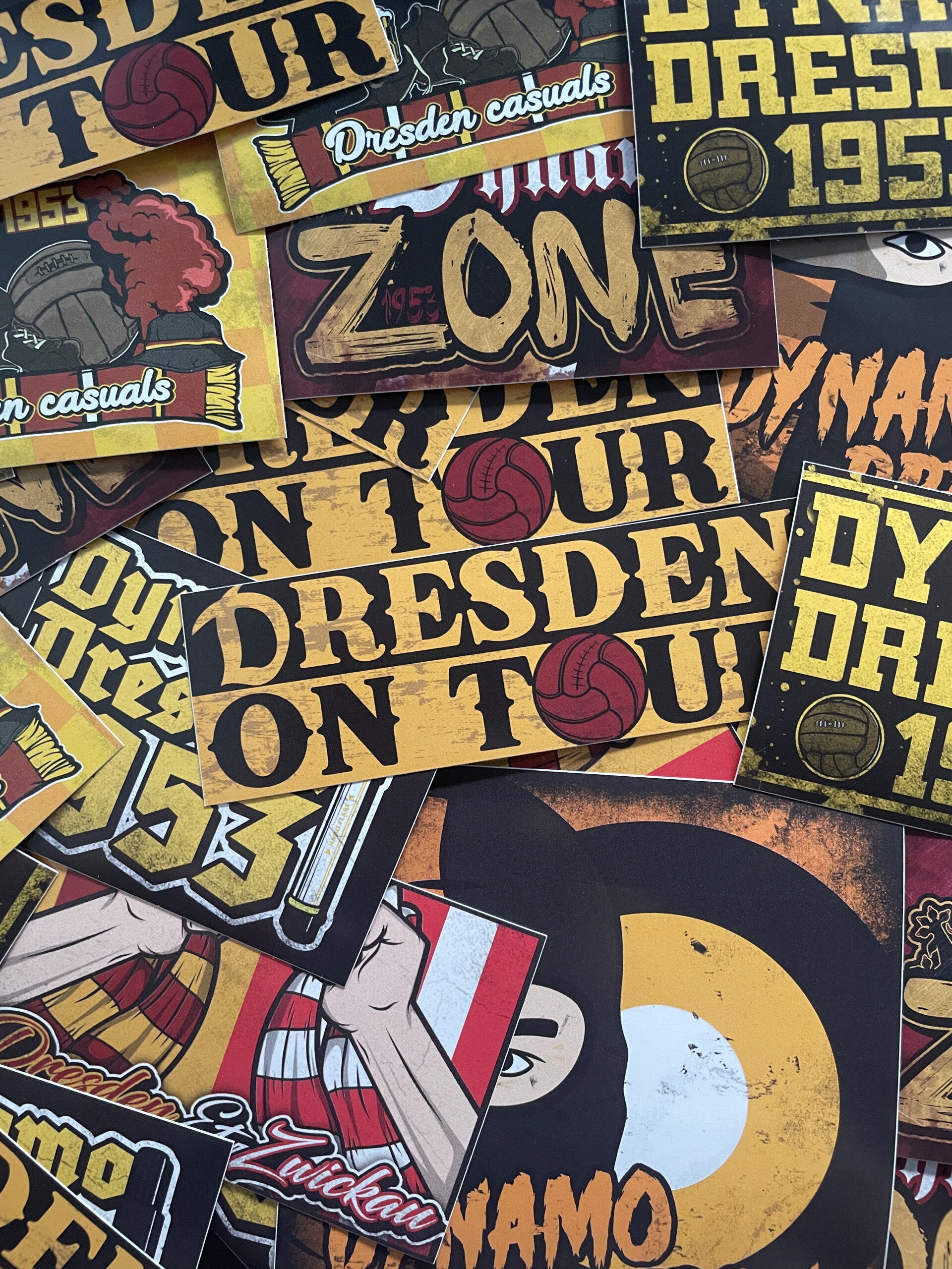 Dynamo Dresden Aufkleber | ultrastickershop
