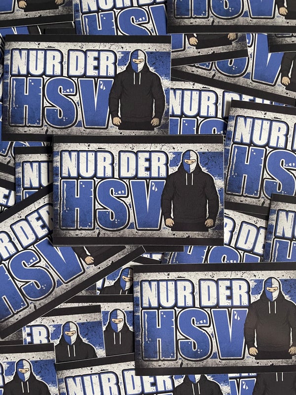 Nur Der HSV Aufkleber | ultrastickershop.de