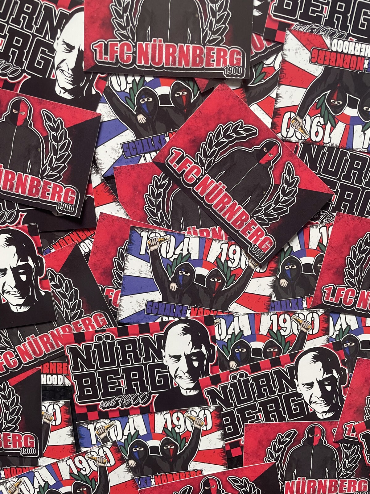 1. FC Nürnberg Aufkleber-mix | ultrastickershop