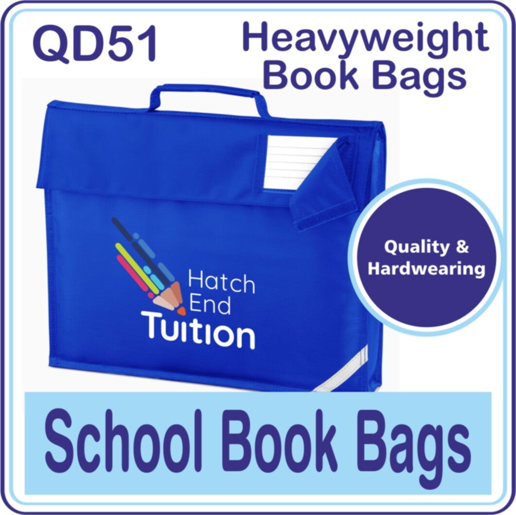Heavyweight Book Bags | School Book Bag for printed homework files and bags