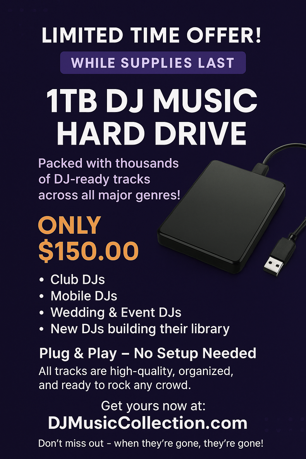 DjMusicCollection: Preloaded DJ hard drives