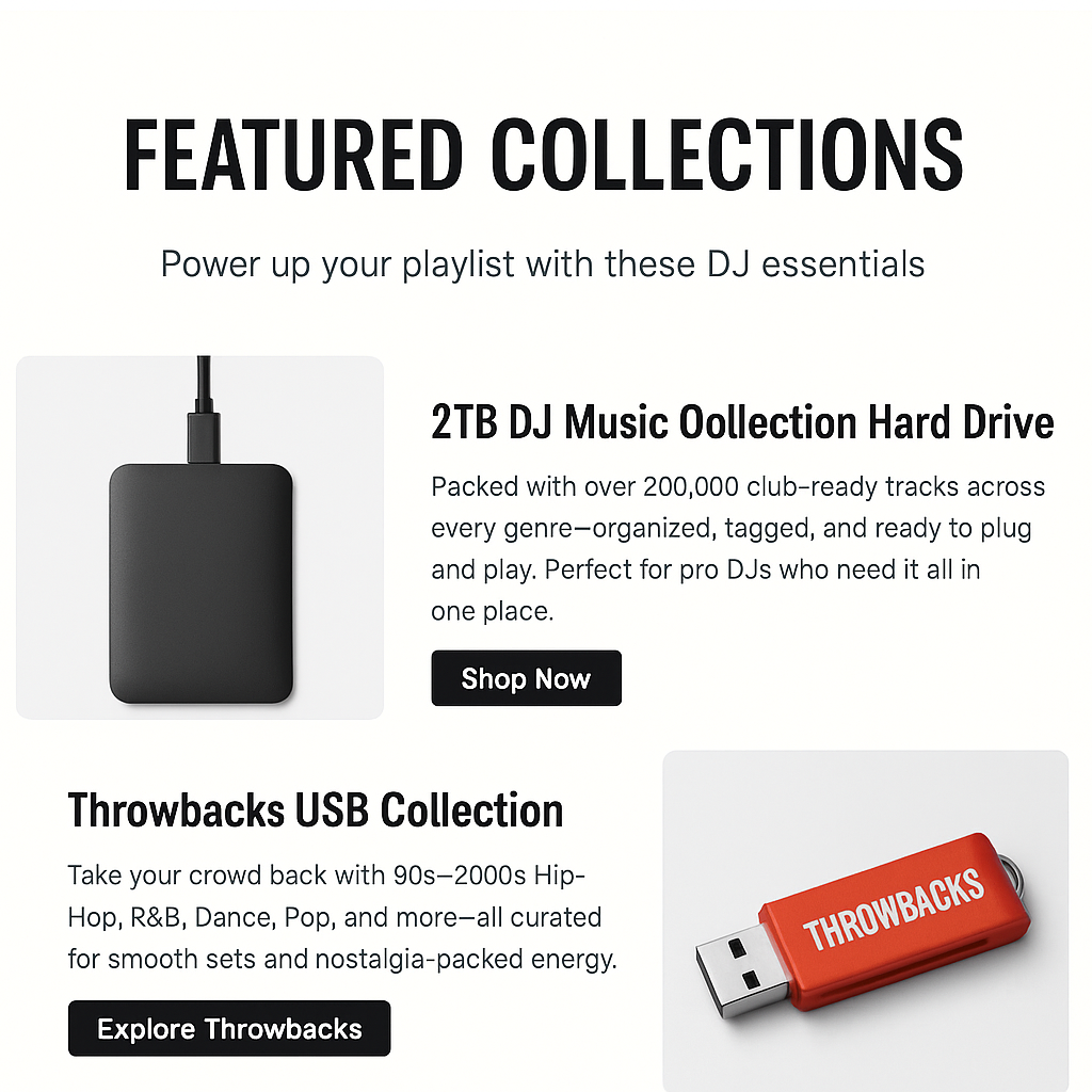 DjMusicCollection: Preloaded DJ hard drives