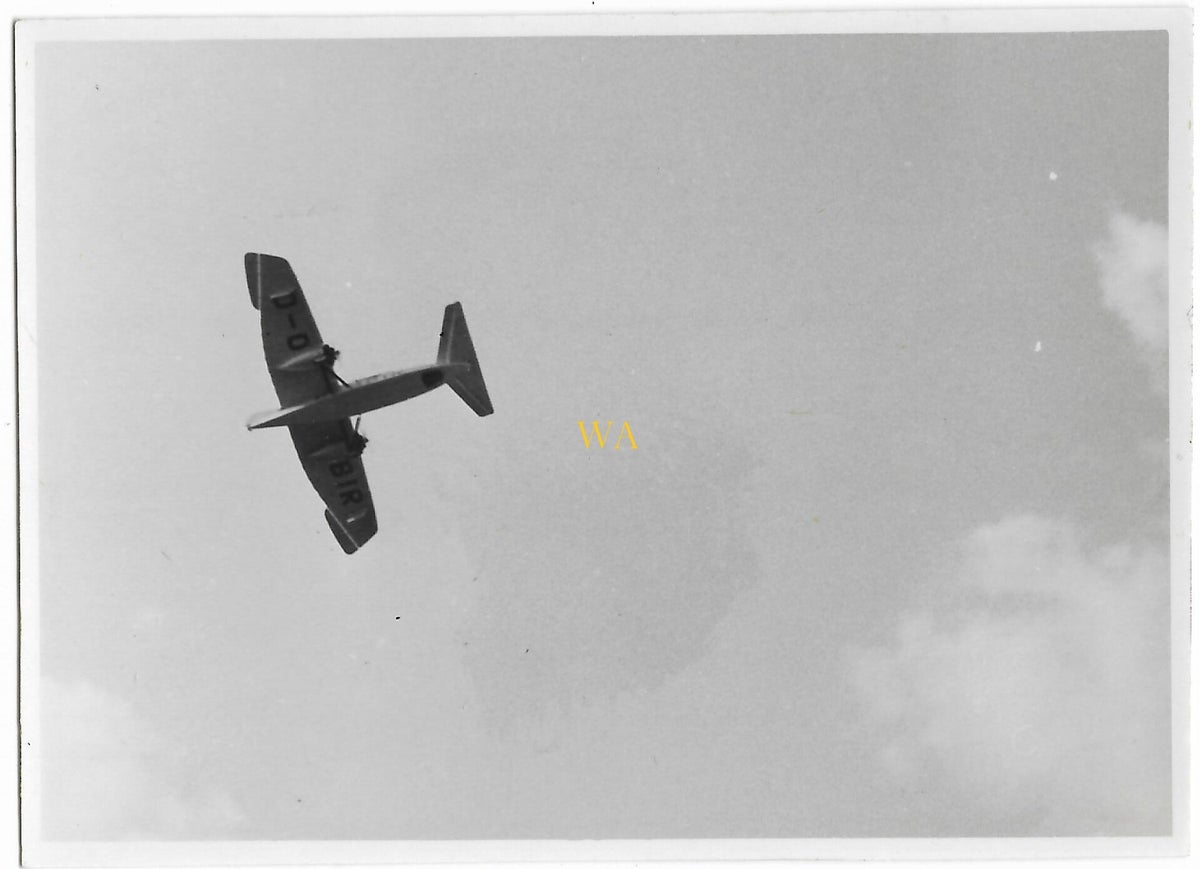 Focke-Wulf type FW-19 - rare photo ! | wimco antiques