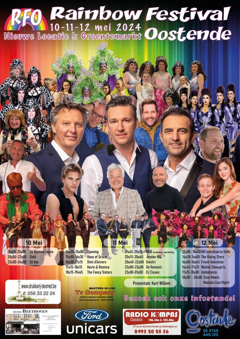 2024 / RFO Events | Rainbow Festival Oostende