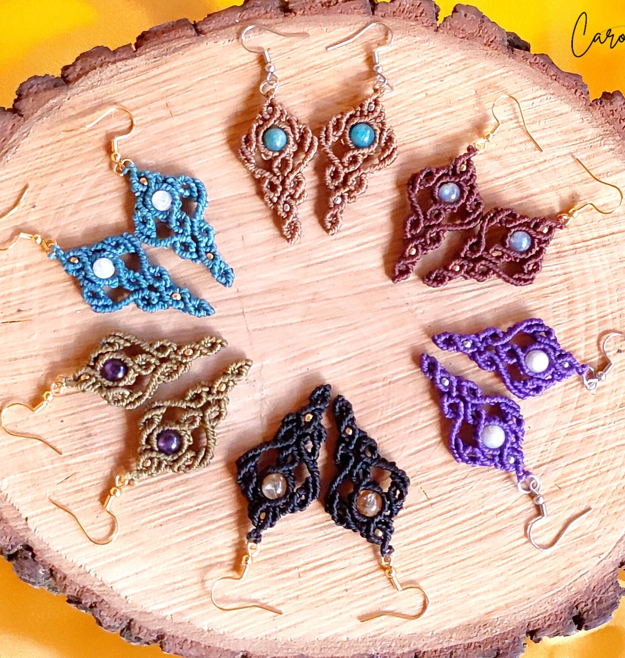Carola Macramé | Joyas de Macramé únicas de diseño propio.