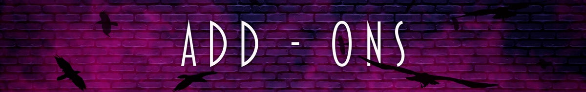 Add-Ons / Shop | Raven Ink Covers