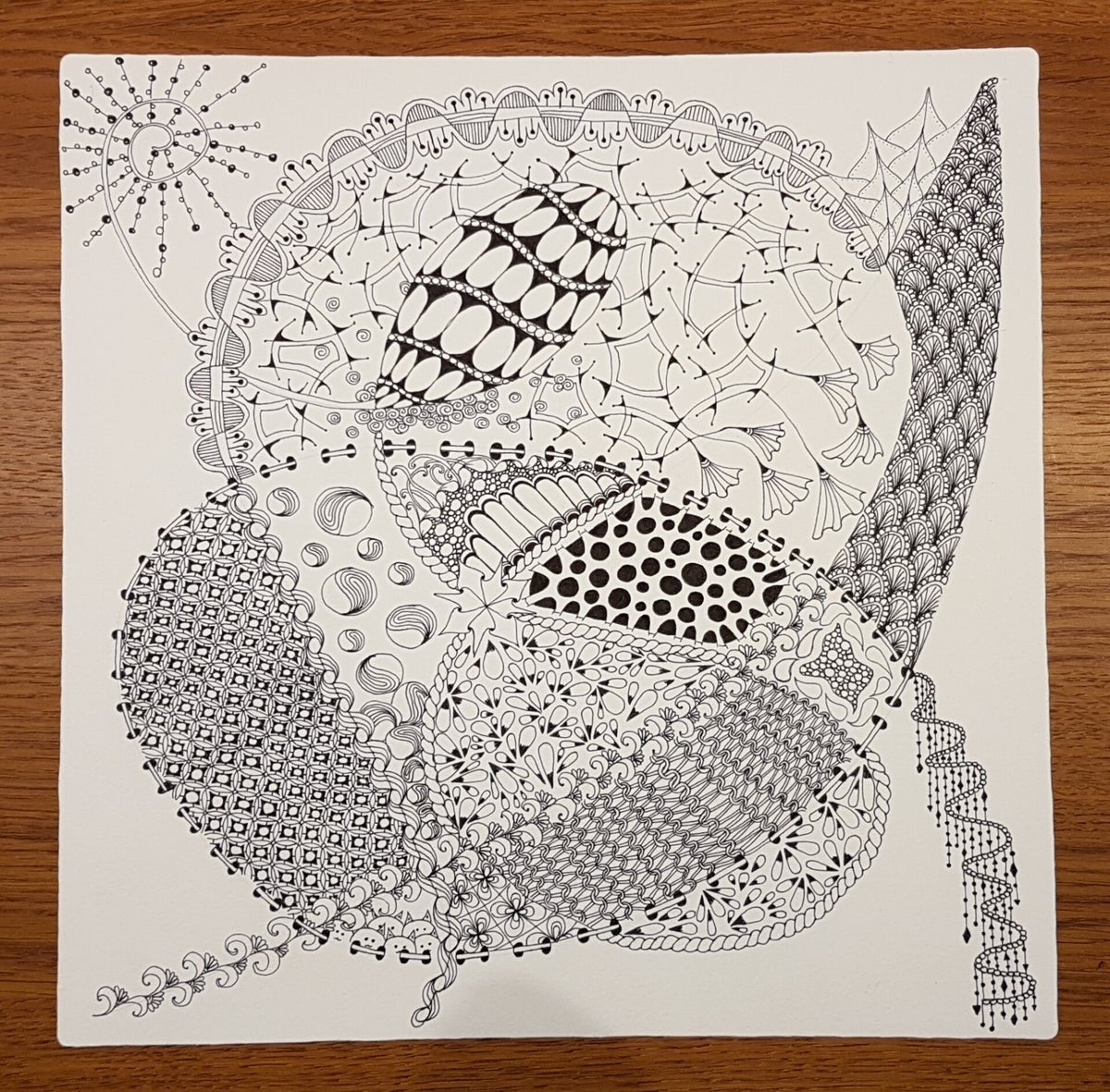 Zentangle Opus Tile | Letstangle