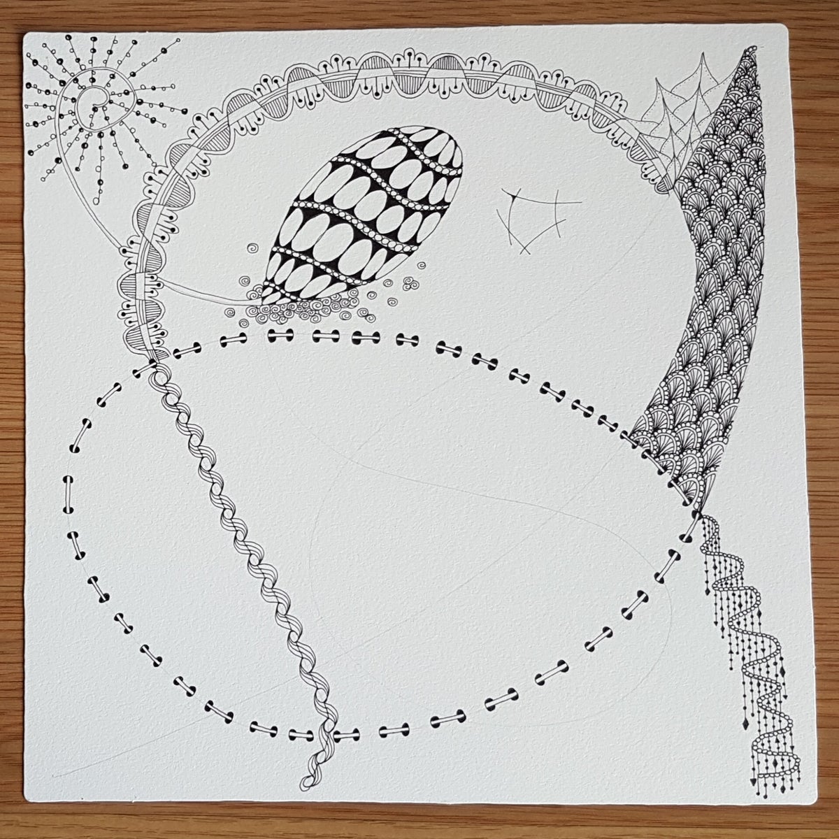 Zentangle Opus Tile | Letstangle