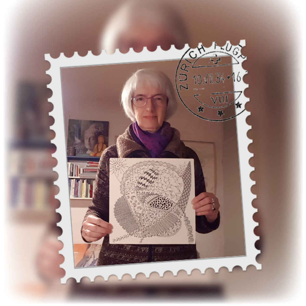 Zentangle Opus Tile | Letstangle