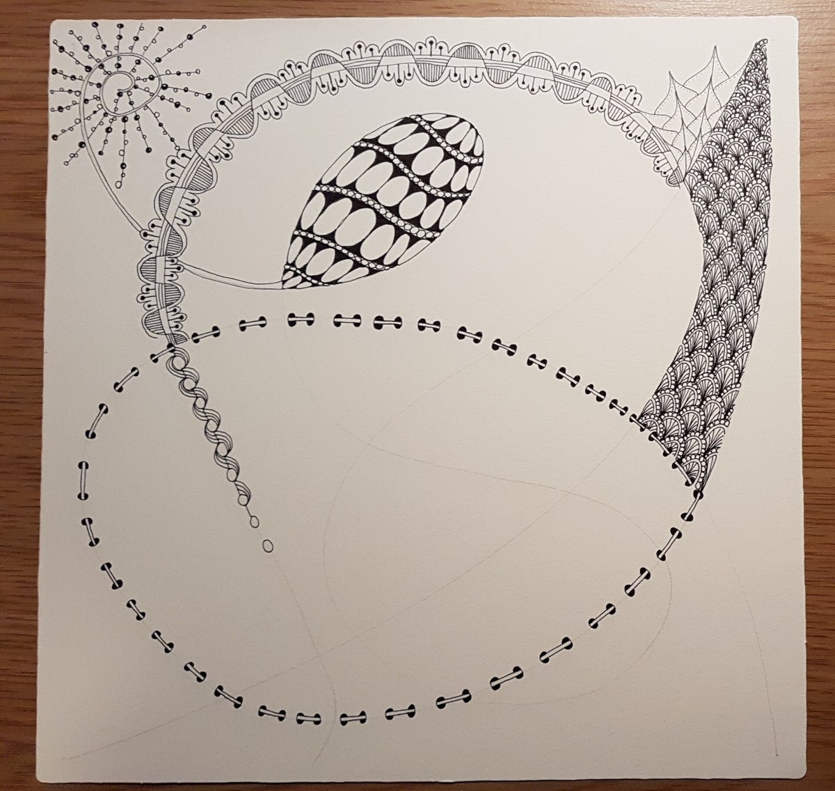 Zentangle Opus Tile | Letstangle